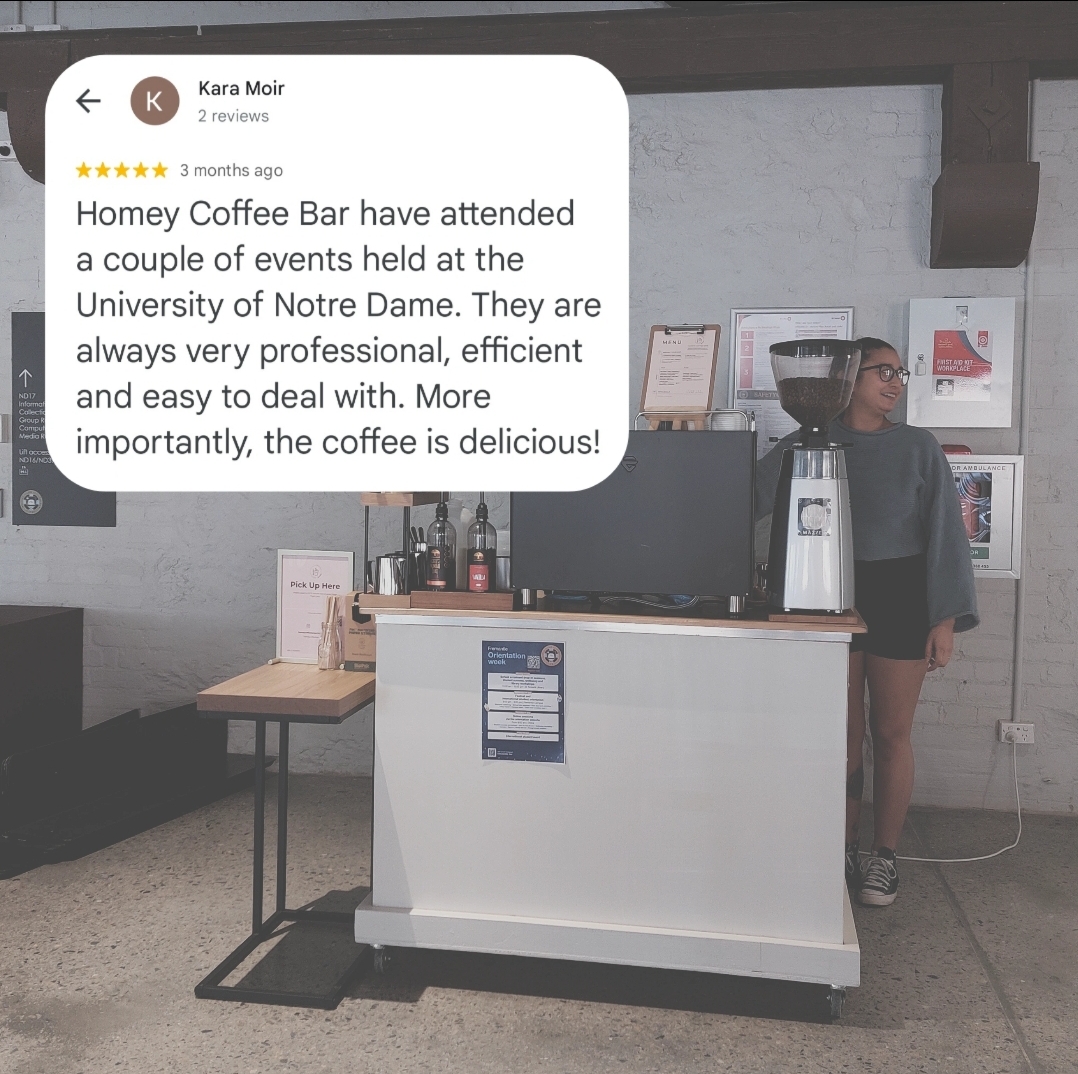 Homey Coffee Bar – We are an events coffee catering service in Perth ...